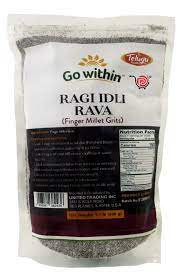 Telugu – Ragi Idli Rava ll 1 Case (24 x 500 gm) – Mahifoods